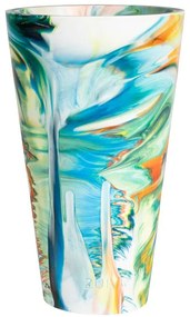 Pestrobarevná váza ZUIVER CONIC M