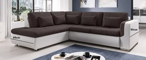 Casarredo - Komfort nábytek Rohová sedací souprava FELLITO M120/PA3 rozkládací, levá