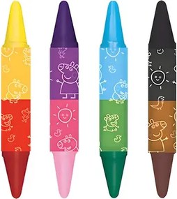 JIRI MODELS Omalovánky s voskovkami Prasátko Peppa / Omalovánky / 20 k