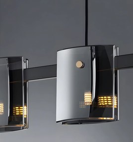 Toolight Stropní osvětlení Modern Black APP1706-5CP GREY