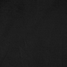 SATÉNOVÉ POVLEČENÍ DINA 200X220 CM 2 KS 70X80 CM ČERNÉ