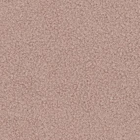 Světle růžové křeslo z textilie bouclé Jenny – Micadoni Home