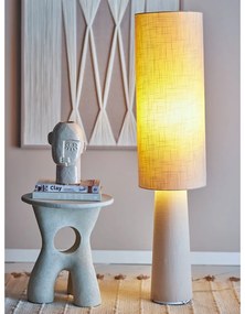 Stojací lampa v přírodní barvě s textilním stínidlem (výška 120 cm) Emmie – Bloomingville