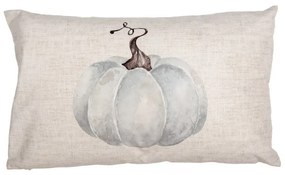 Béžovo-šedý povlak na polštář s dýní Country Style Pumpkin - 30*50 cm