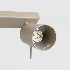 Sollux Lighting Stropní svítidlo RING 2 šedobéžové
