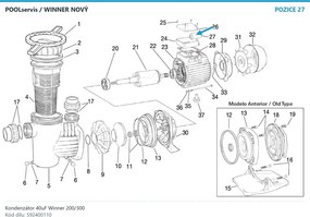 Kondenzátor 40uF Winner 200/300 – S92400110
