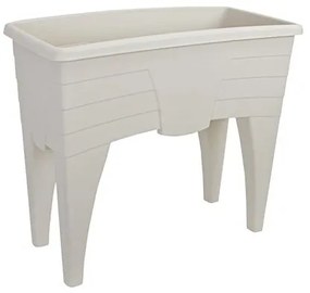 ALFIstyle Sadbovač/pařeniště s čirým víkem, výška 76cm, krémová