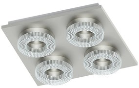 XXXLutz STROPNÍ LED SVÍTIDLO, 28/28/6 cm Eglo - Online Only svítidla - 003348029403