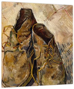 Obraz - Vincent van Gogh, Shoes (30x30 cm)