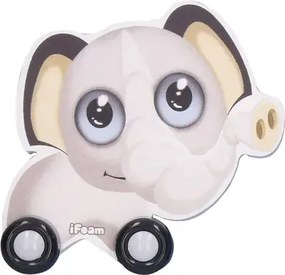 MINI MANI Pěnový slon na kolečkách / Interaktivní hračka / Obsahuje kn