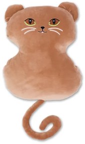 SVITAP sleep well Polštářek mikrospandex Kočka hnědá 32 cm