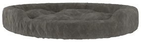 vidaXL Pelíšek pro psy tmavě šedý 70 x 55 x 23 cm plyš