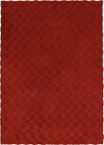 Kusový koberec Diamond Cut 800 Red, 200x290, červená, obývacia izba, Obsession