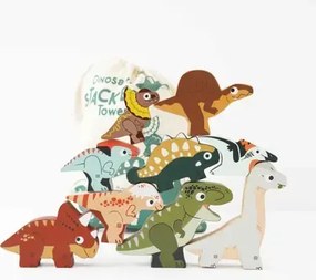Le Toy Van Skládací věž Dinosauři / od 18 měsíců