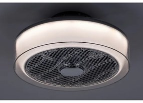 Rabalux - LED Stmívatelné stropní svítidlo s ventilátorem LED/30W/230V + DO