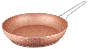 Růžová hliníková pánev Güral Porselen Classic, ø 26 cm