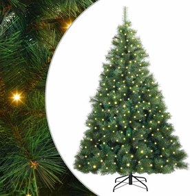 Umělý vánoční stromeček s stojanem Zelená 180 cm PE a PVC 3397779