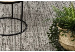koberec SIZAL FLOORLUX 20389 stříbrný / Černá MELANGE velikost 240x330 cm | krásné koberce cz