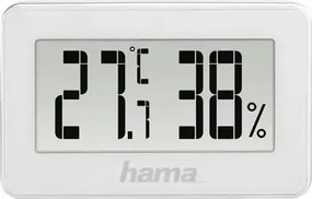 Hama Mini teploměr  vlhkoměr bílá