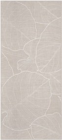 Vinylová rohožka's protiskluzovou vrstvou Hojas Beige