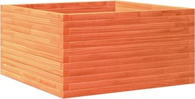 Zahradní truhlík voskově hnědý 90 x 90 x 46 cm masivní borovice 3282426
