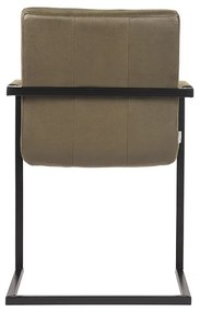 LABEL51 jídelní židle MILO armádně zelená Color: Army green UK-30.205