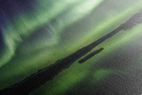 Obraz zelená polární záře Varianta: 90x60