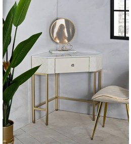 Designová konzole Pembroke 84,5 cm bílá