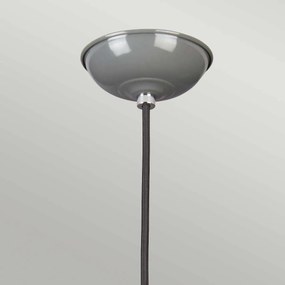 Elstead FRANKLIN lustr nad stůl 1xE27 šedá barva 30 cm