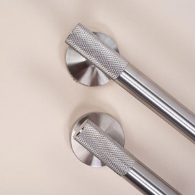 Rea Modern, koupelnový věšák na ručník 26,5cm, 6610a, broušená ocel, REA-98014