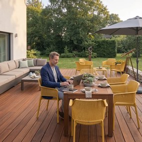 Nardi Moderní plastové křesílko NET agave