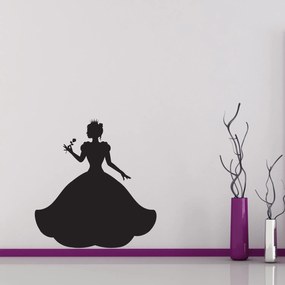 Samolepka na zeď - Princezna (56x60 cm) - PopyDesign