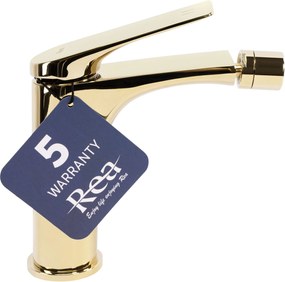 Rea Avalon, bidetová baterie h-165, zlatá lesklá, REA-B1125