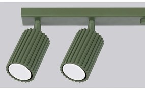 Zelené bodové svítidlo 6,5x117 cm Gleam – Sollux