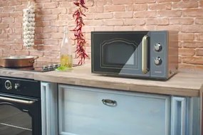 Gorenje MO4250CLB černá / Mikrovlnná trouba / gril / 700 W / 20 l