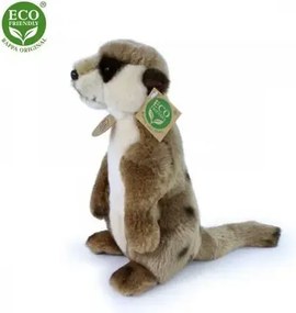 RAPPA Plyšová surikata 24 cm / ECO-FRIENDLY / od 0 měsíců
