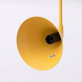 Sollux Lighting Nástěnné svítidlo NOX 1 žluté s vypínačem