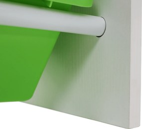 Organizér / regál na hračky, bílá / vícebarevná, MAISAN