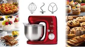 Eldom WRK1250 Chef červená / Kuchyňský robot / 800 W / 5 l nerezová mí