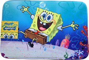 Dětská koupelnová předložka SpongeBob Veselý Sponge Bob 40 × 60 cm