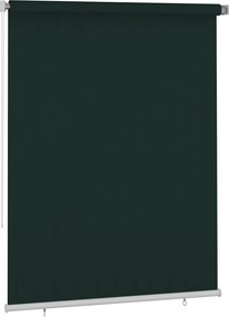 Venkovní roleta 185 (Š) x 230 (V) cm tmavě zelená HDPE 312828