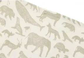 Jollein Pleny 70x70 cm Animals Olive Green 3 ks