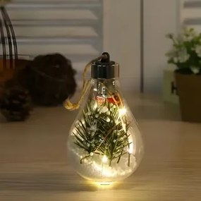 Vánoční lampička žárovka model 3 / Vánoční dekorace