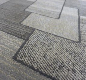 BE Koberec Esprit 3603 GREY - šedý obdélníkový Rozměr: 140x190 cm