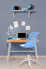 Dětská kancelářská židle JOY 2 modrá / bílá