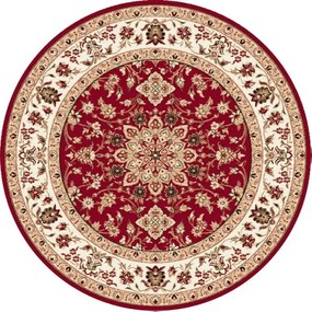 Kusový koberec Samires bordo kruh Kruh 133 cm