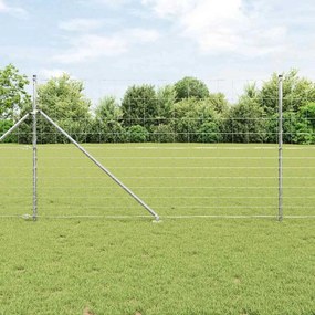 Svařované drátěné ploty s hroty 25 x 1,4 m Pozinkovaná ocel 3351431