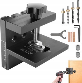 Vrtací Sada S Klipem 3 V 1 Lokátor Na Dřevo Kolíkové Otvory