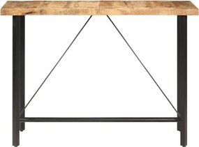 Barový stůl 150 x 70 x 107 cm hrubé mangovníkové dřevo 286612