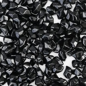 KRATKI dekoračné kamene FireGlass čierne
